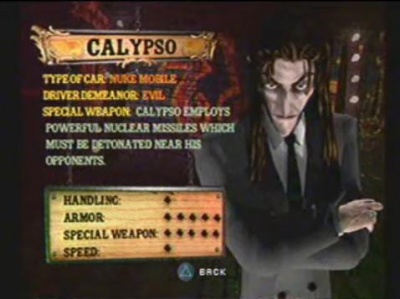 Calypso - Twisted Metal Wiki - Neoseeker