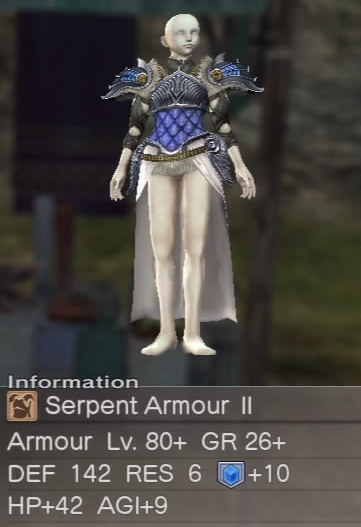 Serpent Armour II - White Knight Chronicles Wiki - Neoseeker