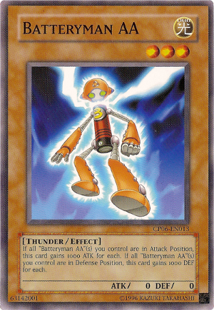 Batteryman AA - Yu-Gi-Oh Wiki - Neoseeker