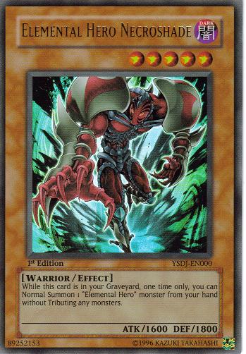 Elemental HERO Necroshade - Yu-Gi-Oh Wiki - Neoseeker