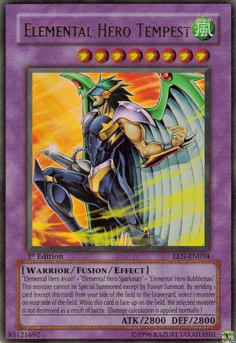 Elemental HERO Tempest - Yu-Gi-Oh Wiki - Neoseeker