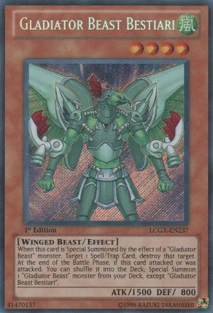Gladiator Beast Bestiari - Yu-Gi-Oh Wiki - Neoseeker