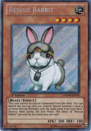 Rescue Rabbit - Yu-Gi-Oh Wiki - Neoseeker