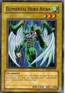 Elemental HERO Avian - Yu-Gi-Oh Wiki - Neoseeker