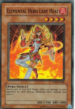 Elemental HERO Lady Heat - Yu-Gi-Oh Wiki - Neoseeker