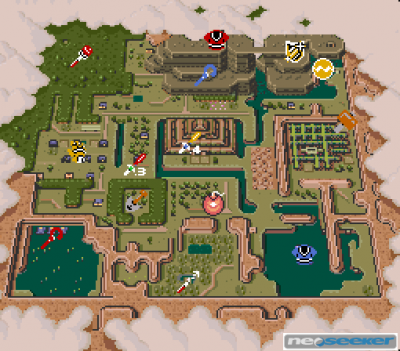 Maps of The Legend of Zelda: A Link to the Past - Zelda Wiki - Neoseeker